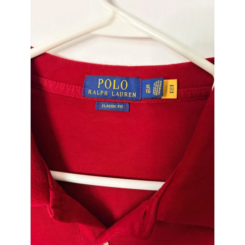 Polo Ralph Lauren | Shirts | Polo Ralph Lauren Mens Classic Fit Red ...